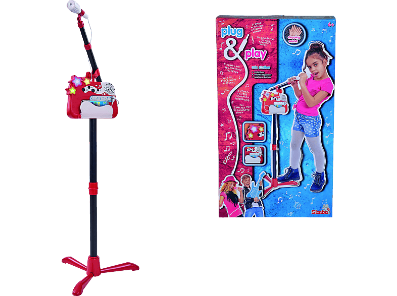 SIMBA TOYS Plug & Play Mic Station Musikinstrument Mehrfarbig | MediaMarkt