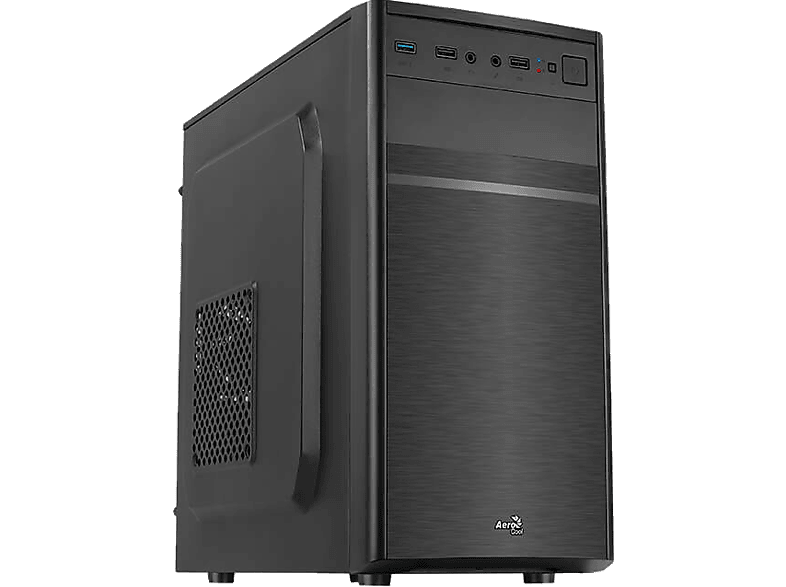 AEROCOOL CS-103 PC-Gehäuse, Schwarz | SATURN