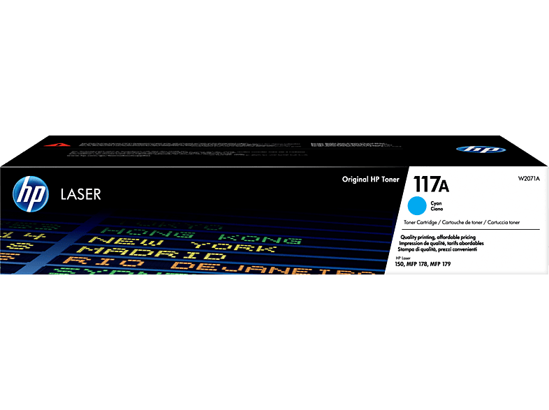 HP 117A Toner Cyan (W2071A) | MediaMarkt