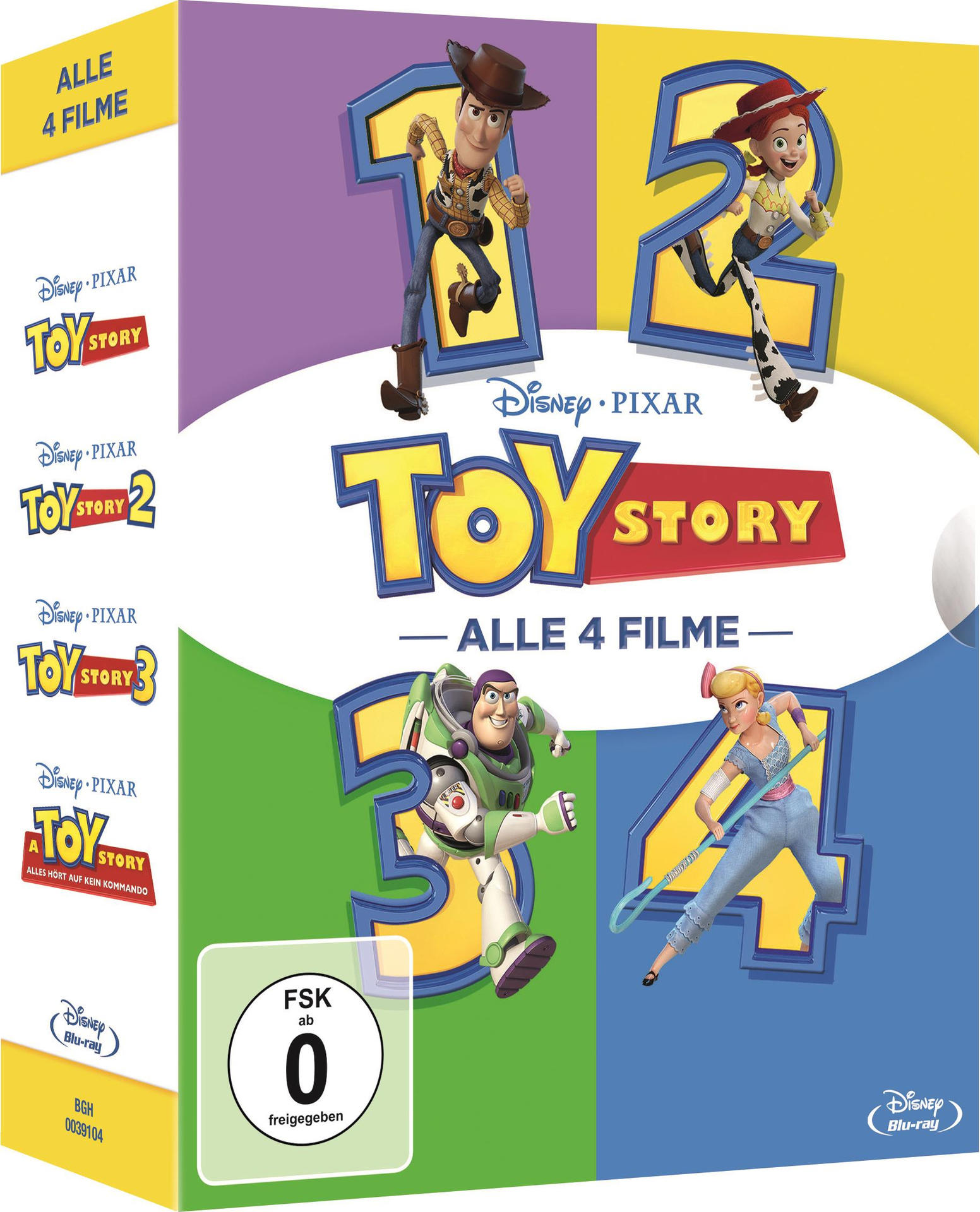 Toy Story 1-4 (4 Movie Coll.) Blu-ray online kaufen | MediaMarkt