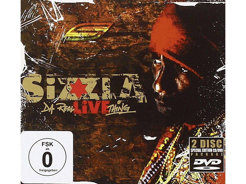Sizzla | Da Real Thing (CD+DVD Deluxe Edition) - (CD + DVD Video ...