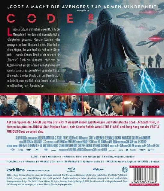 CODE 8 Blu-ray online kaufen | MediaMarkt