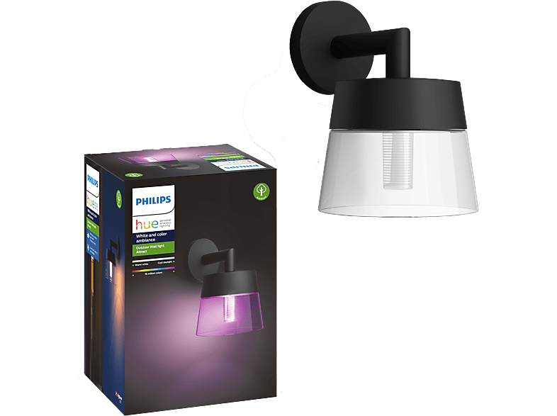 PHILIPS HUE Attract muurlamp | wit en gekleurd licht | MediaMarkt