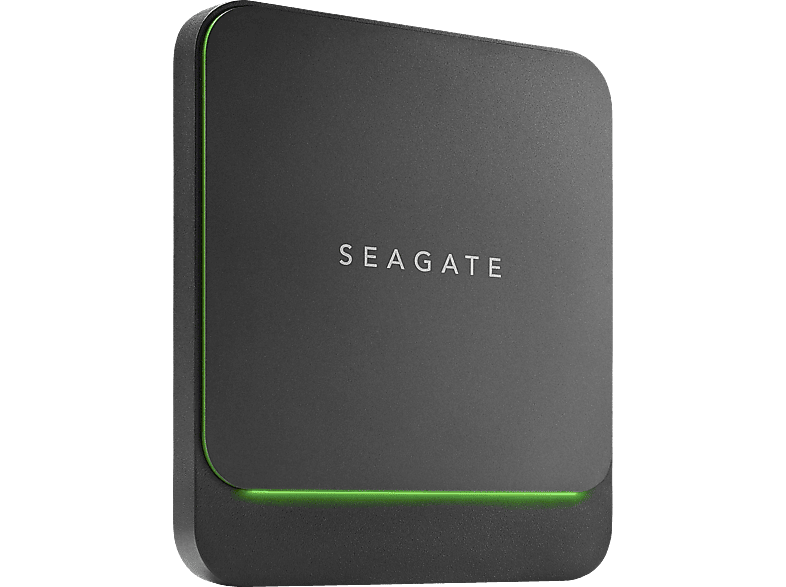 SEAGATE BarraCuda Fast SSD Festplatte, 500 GB SSD, extern, Schwarz SSD ...
