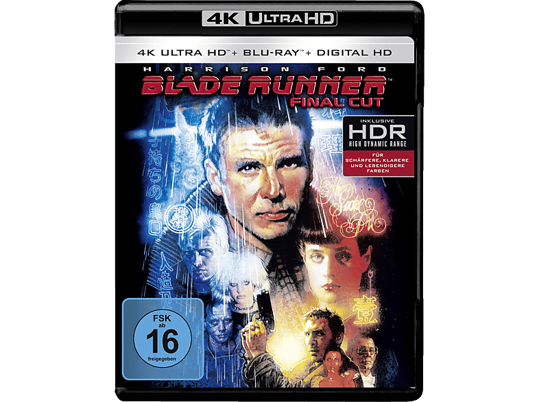 Blade Runner: Final Cut 4K Ultra HD Blu-ray + Blu-ray | MediaMarkt