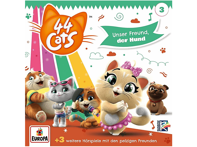 44 Cats 44 Cats | 003/Unser Freund der Hund - (CD) Hörspiel (Kinder ...