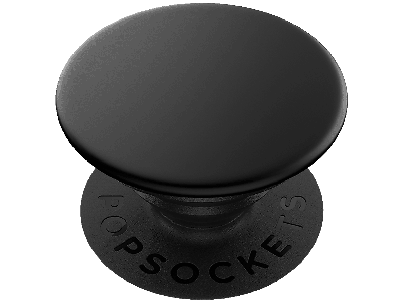 POPSOCKETS PopGrip Premium Aluminum Handyhalterung, Schwarz für ...