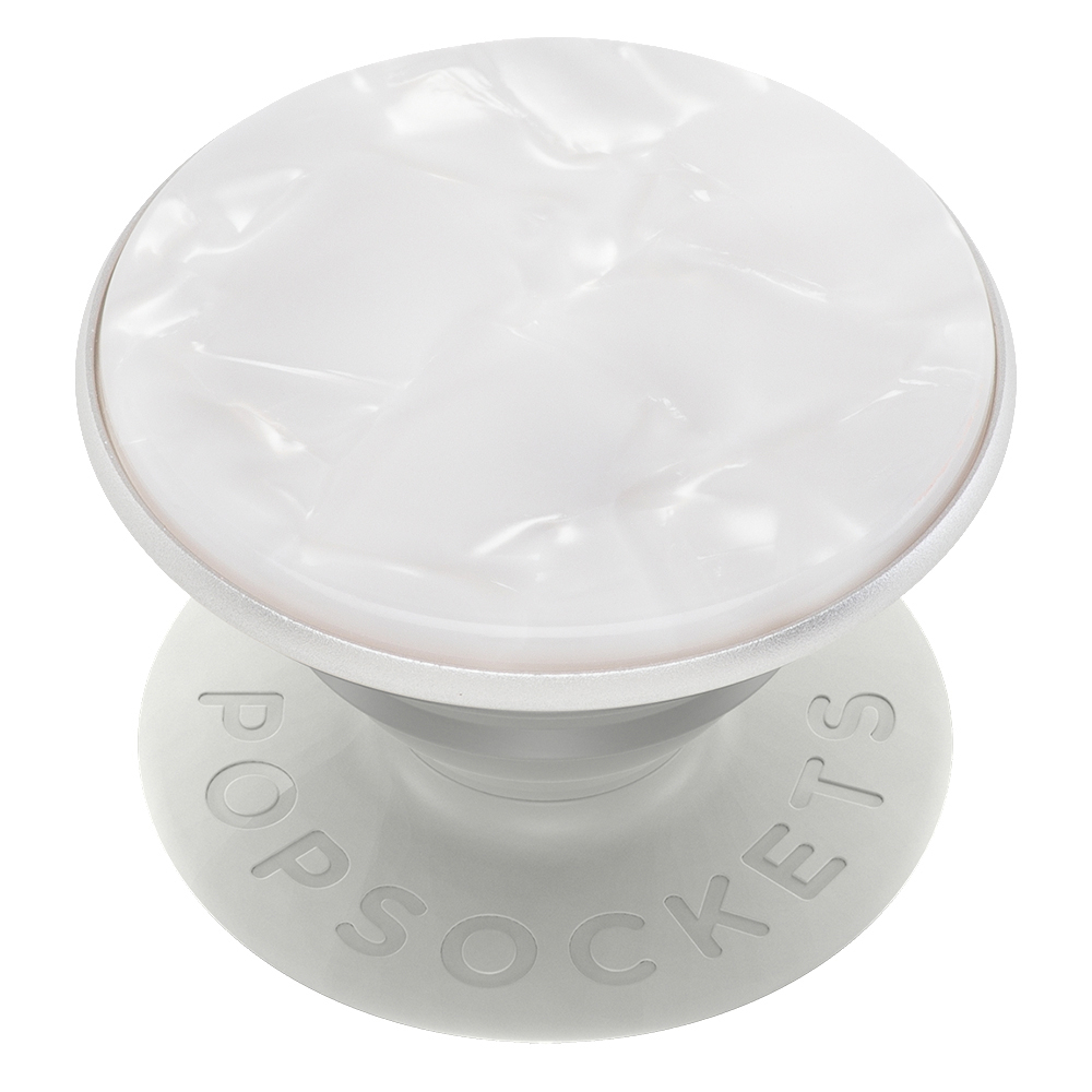 POPSOCKETS Luxe Acetate Pearl Handyhalterung, Weiß Halterungen ...