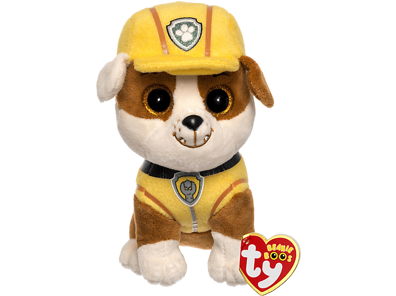 TY Beanie Boo Glubschis | Paw Patrol, Rubble 15 cm Kuscheltier | MediaMarkt