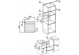 MIELE Backofen Pyrolytisch H7260BP Obsidianschwarz online kaufen ...