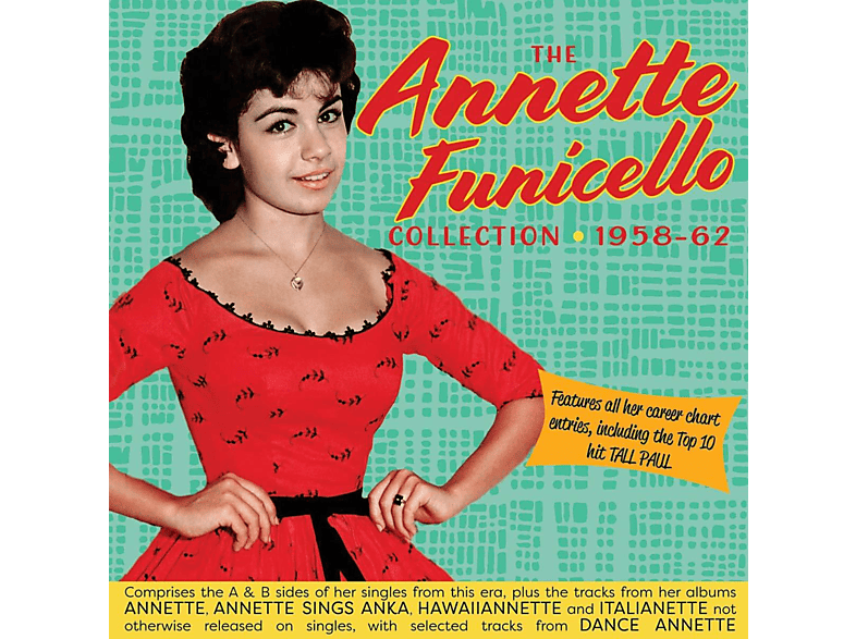 Annette Funicello | The Singles And Albums Collection 1958-62 - (CD ...