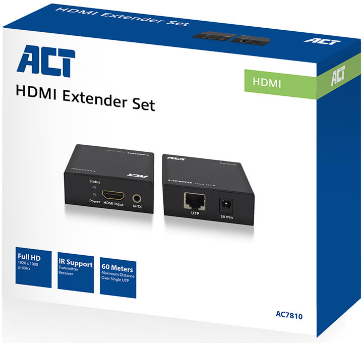 ACT Adapter RJ45 | HDMI (AC7810) kopen? | MediaMarkt