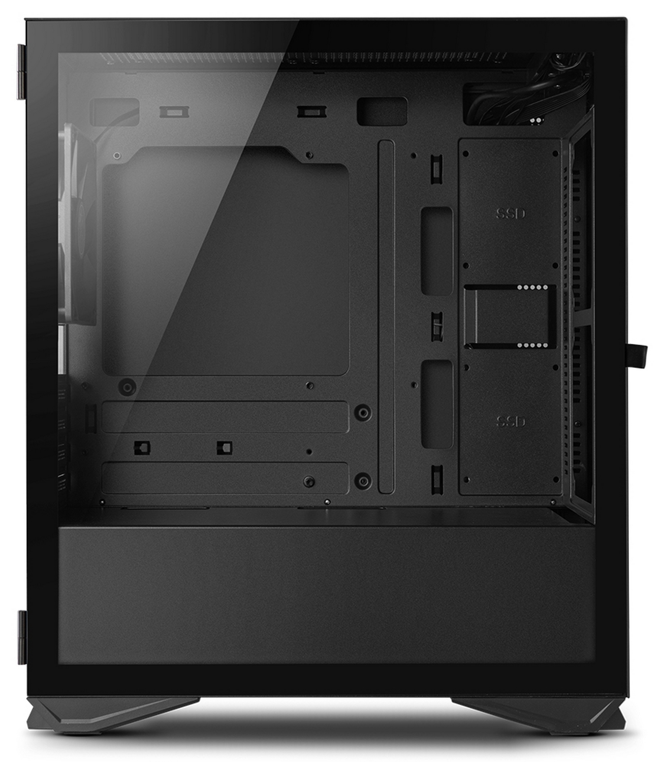 Chasis PC | Hummer Zero Black Edition, USB 3.0, USB 2.0 y conexiones de ...