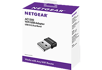NETGEAR AC1200 Nano WLAN-USB-Adapter WLAN USB Adapter, Nano WLAN USB ...