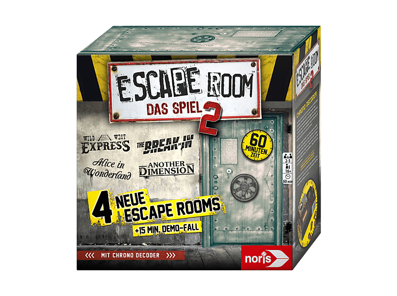 NORIS Escape Room Das Spiel 2 Erwachsenenspiel Mehrfarbig | SATURN