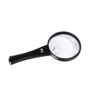 HAMA Basic 90 LED, Handlupe, Schwarz | MediaMarkt