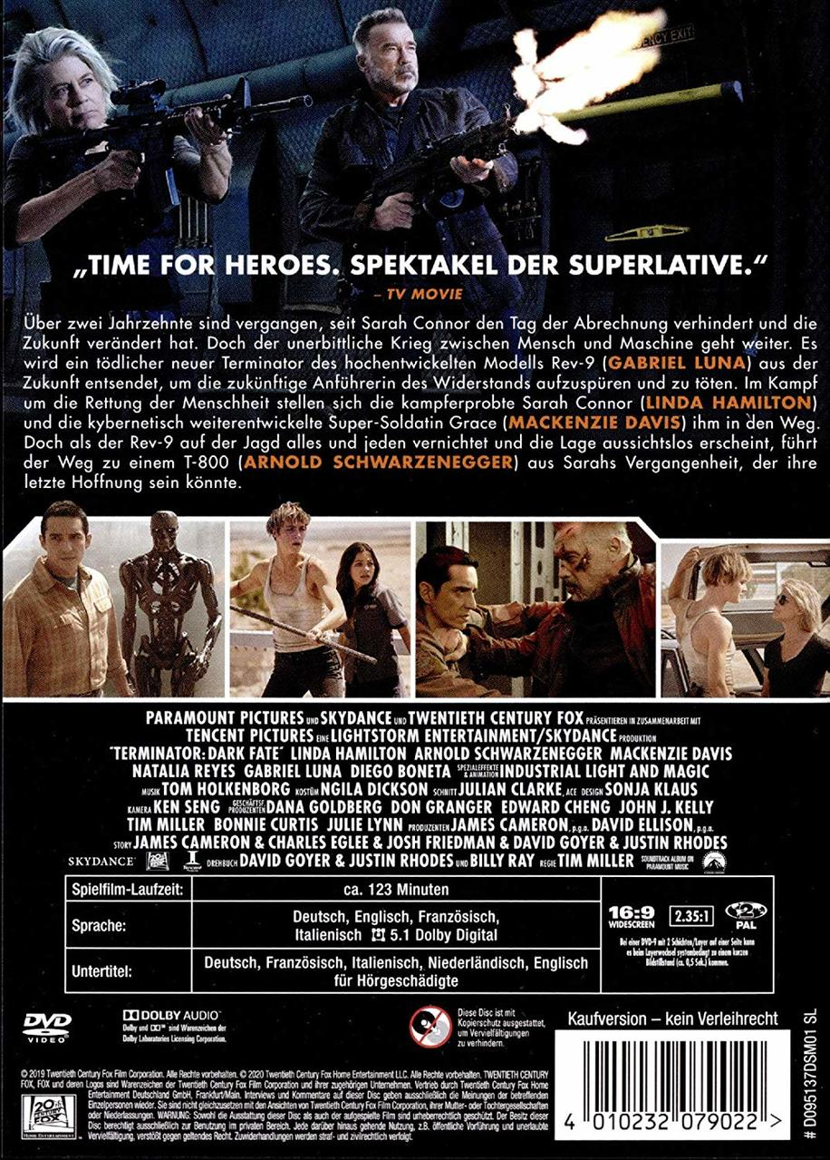 Terminator 6: Dark Fate DVD online kaufen | MediaMarkt