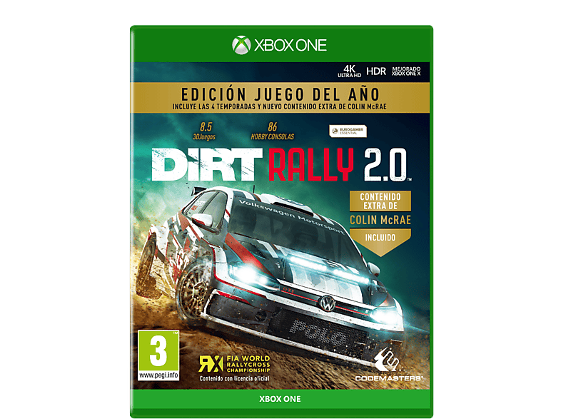Xbox One DiRT Rally 2.0 (Ed. Juego del año)