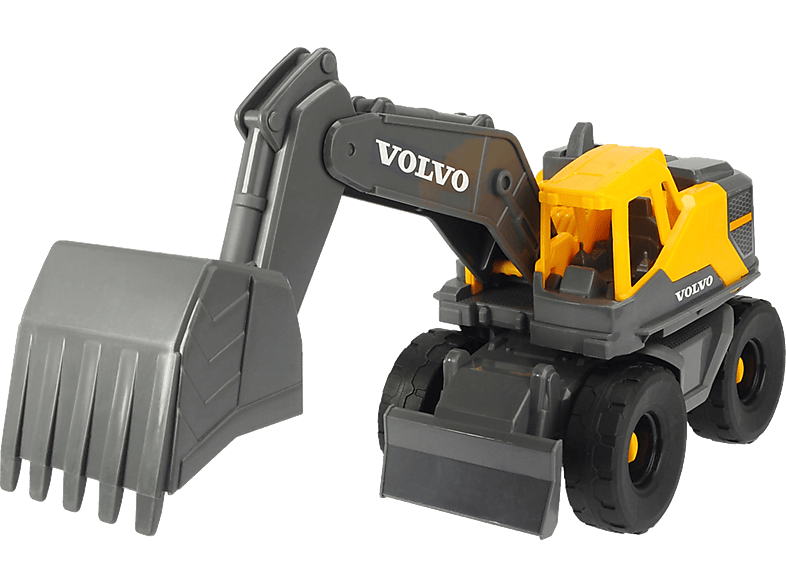 DICKIE-TOYS Volvo On-site Excavator, Spielzeugbagger mit Freilauf ...
