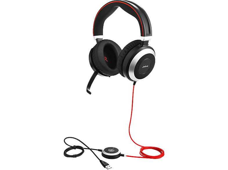 JABRA Evolve 80 UC binaural USB-C NC Headset | MediaMarkt
