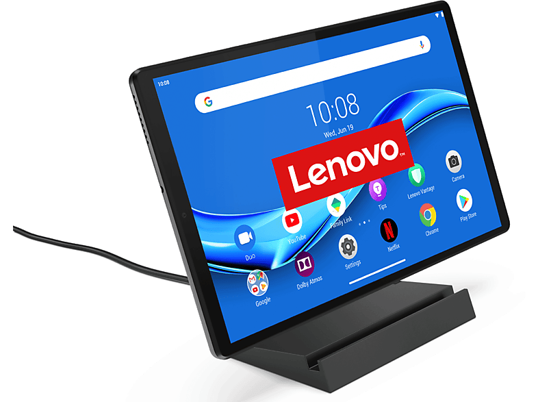 LENOVO Tab M10 FHD Plus (2nd gen) 64GB WiFi grijs + Smart Dock | MediaMarkt