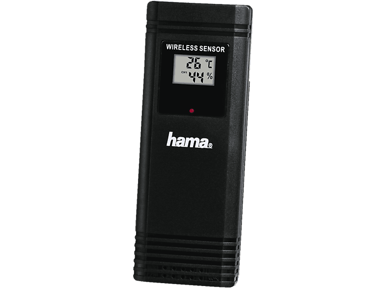 HAMA TS36E | Aussensensor für Wetterstation (Schwarz) | MediaMarkt