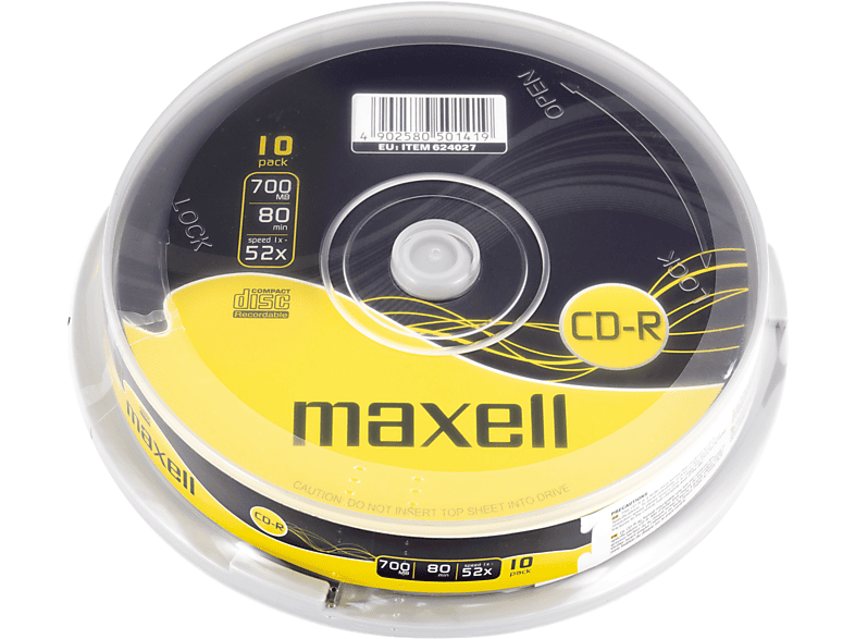 MAXELL CD-R 80 10 Pack Spindel online kaufen | MediaMarkt