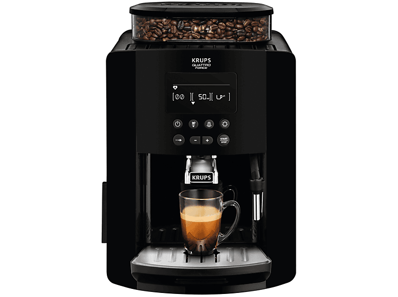 KRUPS EA817010 Arabica automata kávéfőző fekete | MediaMarkt