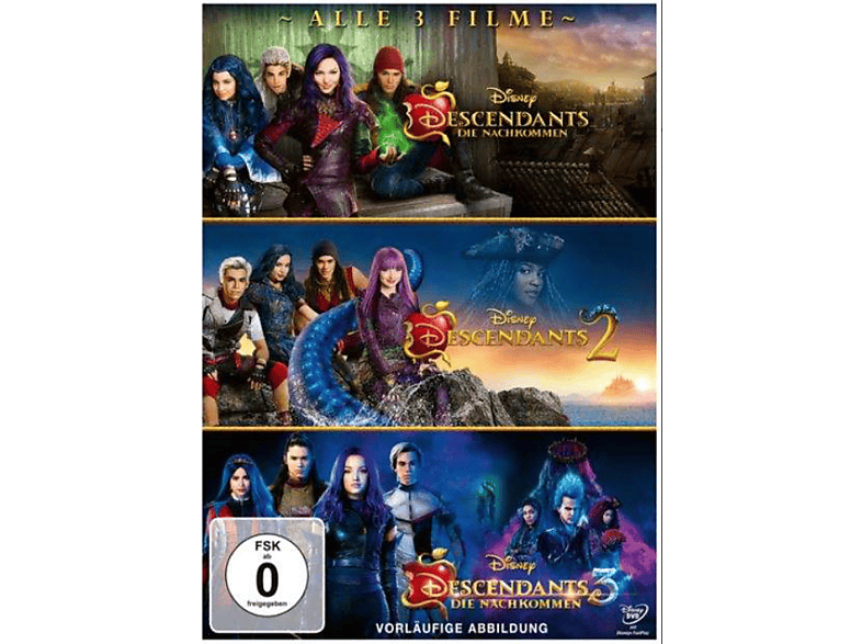 Descendants 1-3 [DVD] | MediaMarkt