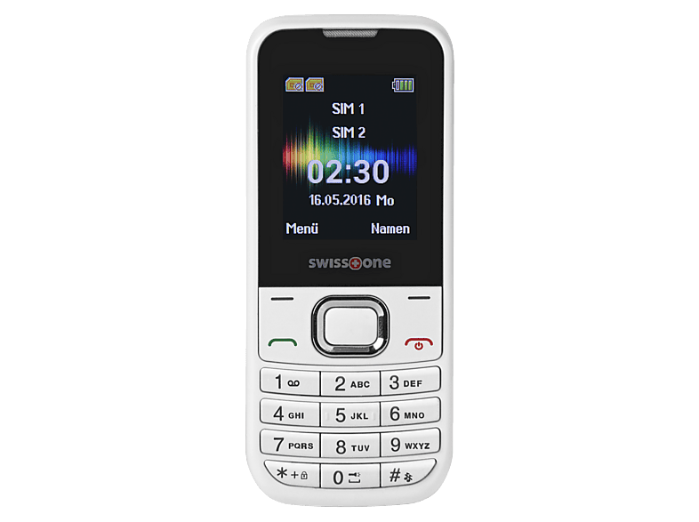 SWISSTONE SC 230 Handy, Weiß | SATURN