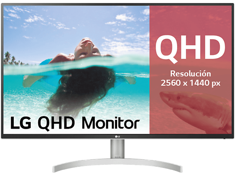 Monitor gaming | LG 32QK500-C, 31.5" QHD, 8 ms, 75 Hz, HDMI ...