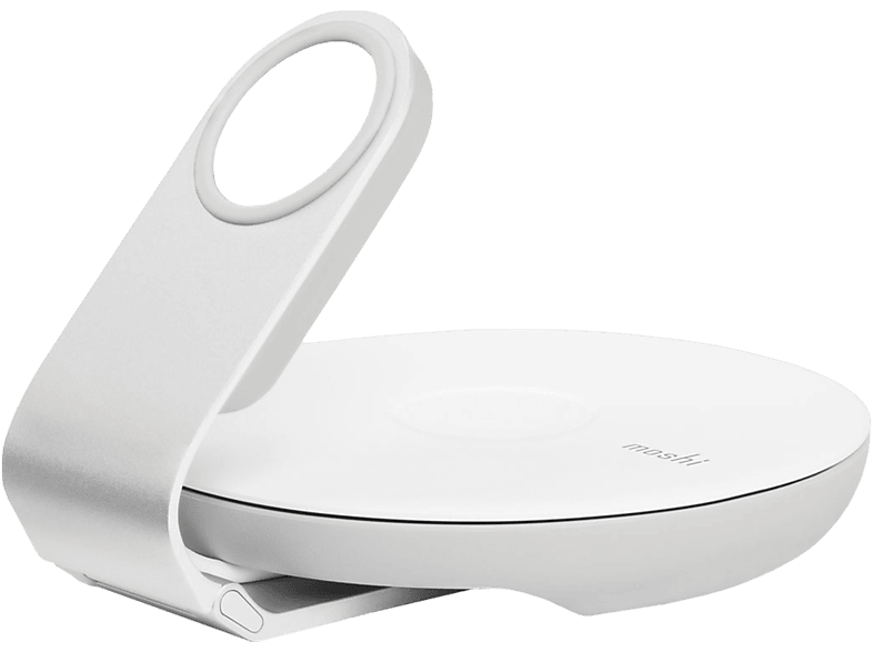 MOSHI Travel Stand for Charging | Ladeständer (Silber/Weiss) | MediaMarkt