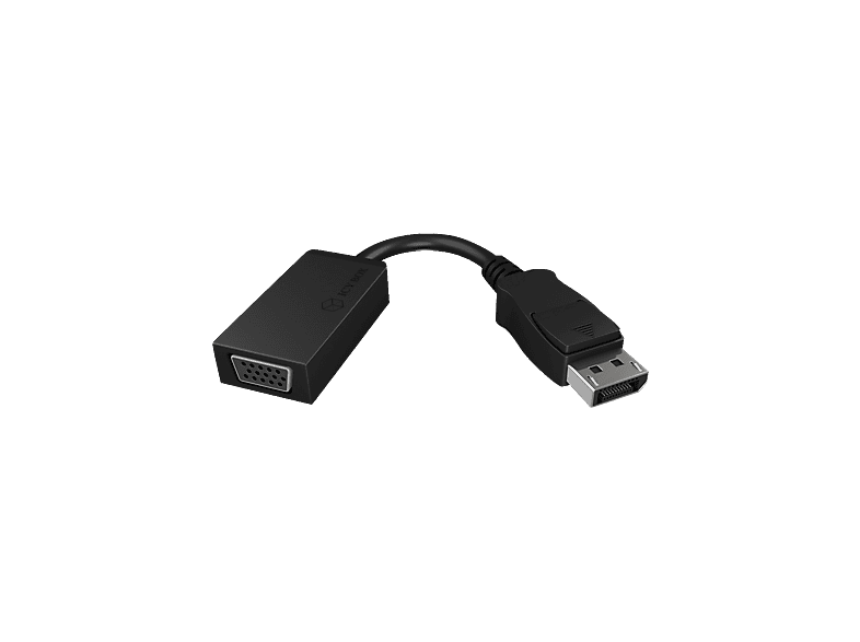 ICY BOX DisplayPort 1.2 zu VGA Adapter, Schwarz | SATURN