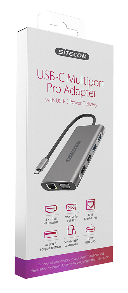 SITECOM USB-C Multiport-adapter | MediaMarkt