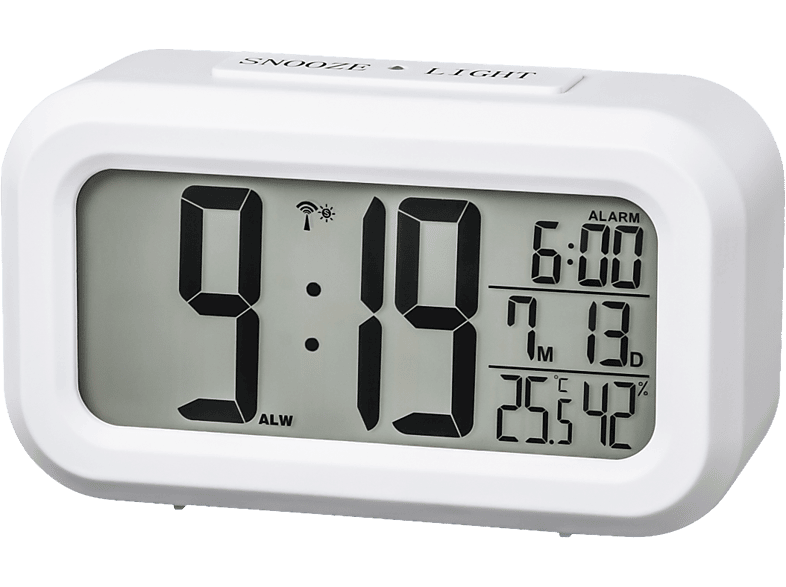 HAMA 186321 Funkwecker "RC 660", Weiß online kaufen | MediaMarkt