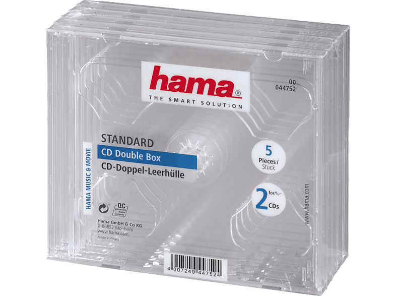 HAMA Standard CD-Leerhüllen Transparent Schreibwaren | MediaMarkt
