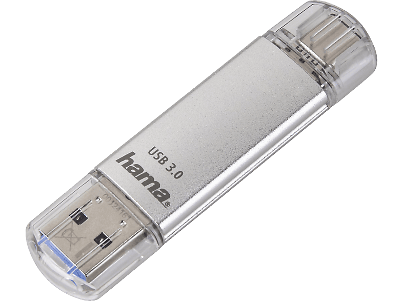 HAMA C-Laeta USB-Stick, 16 GB, 40 MB/s, Silber | MediaMarkt
