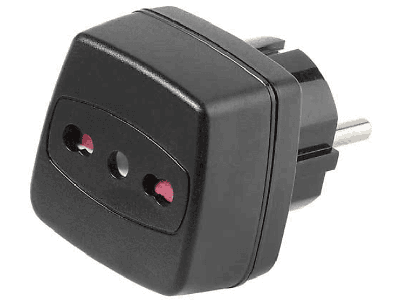 VIVANCO 28700 Reisestecker Italien, Italien Buchse | Schuko Stecker ...