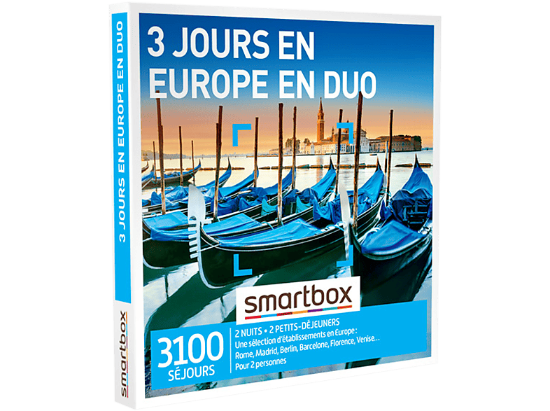 SMARTBOX SMARTBOX 3 Tage in Europa als Duo | Geschenkbox | MediaMarkt