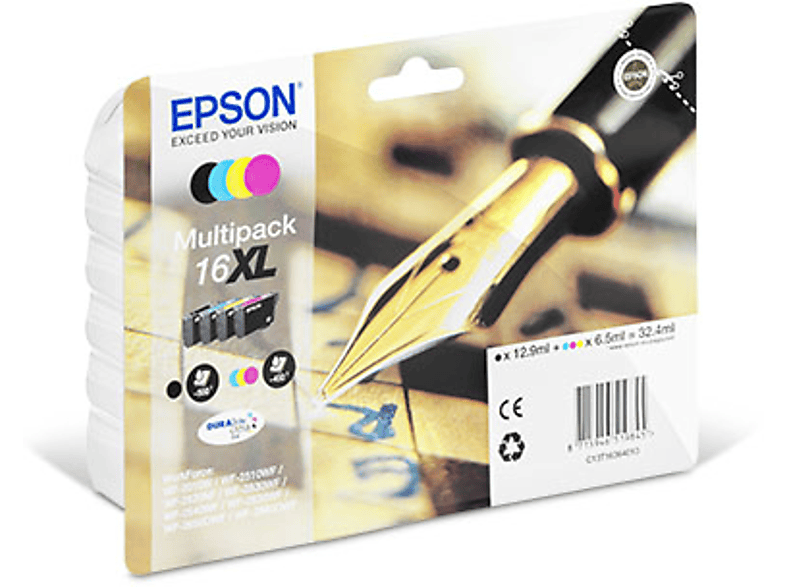 Cartucho de tinta | Epson 16XL, Multipack