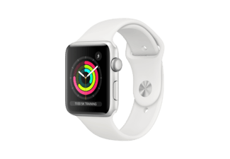 APPLE Watch Series 3 42 mm Smartwatch kaufen. Armband: Kunststoff, 140 ...
