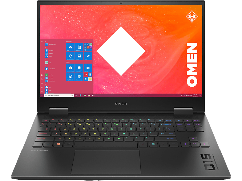 HP OMEN 15-ek0300ng, Gaming Notebook, mit 15,6 Zoll Display, Intel ...