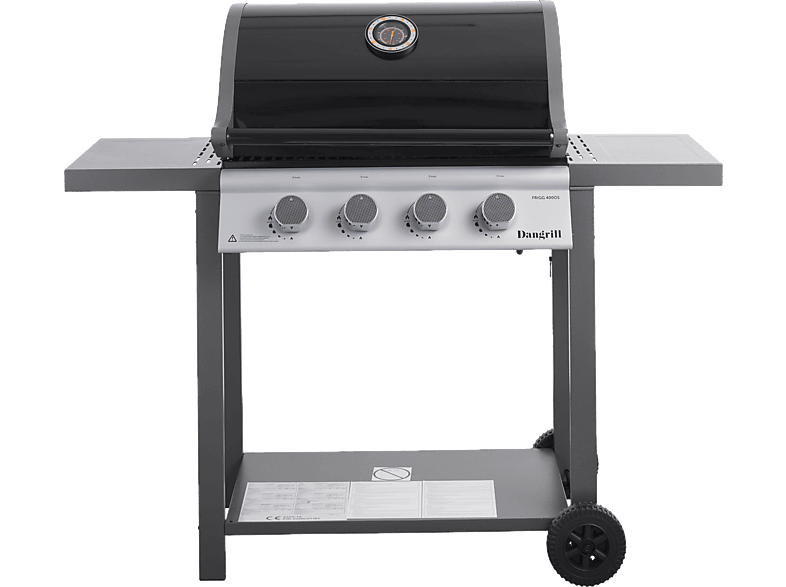 DANGRILL FRIGG 400 OS Gasgrill, Schwarz (13200 Watt) Gasgrill | Schwarz ...