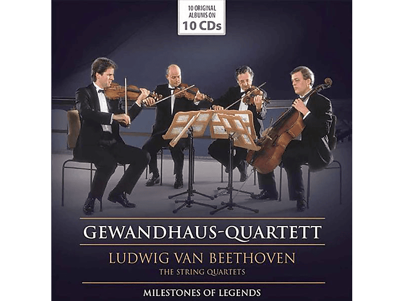 Gewandhaus-quartett | Beethoven: Die Streichquartette CD CD