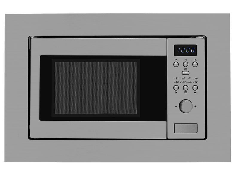 Microondas integrable | Beko MOB17131X, 17L, 700W, 5 Niveles, Inox ...
