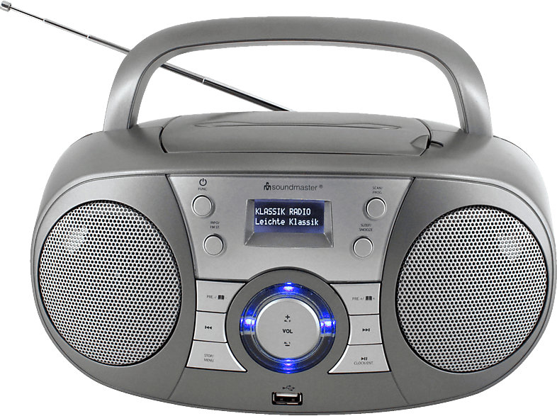 SOUNDMASTER SCD1800TI Radio, Anthrazit Radio in Anthrazit kaufen | SATURN