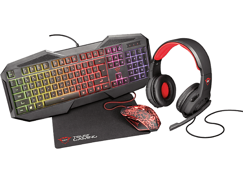 TRUST GXT 788RW 4-in-1 Gaming Set, USB, DE (22561) | MediaMarkt