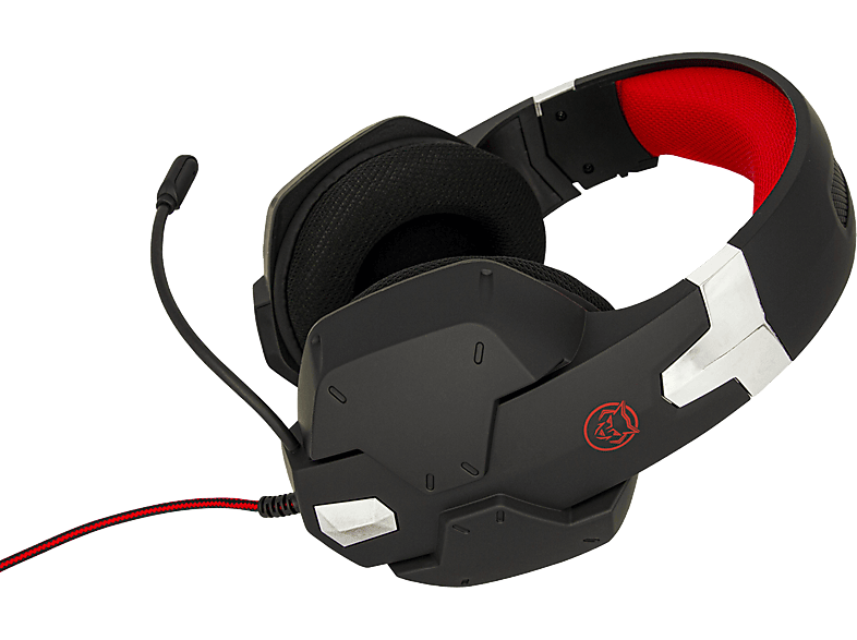 QWARE Gaming-headset Tupelo Rood | MediaMarkt