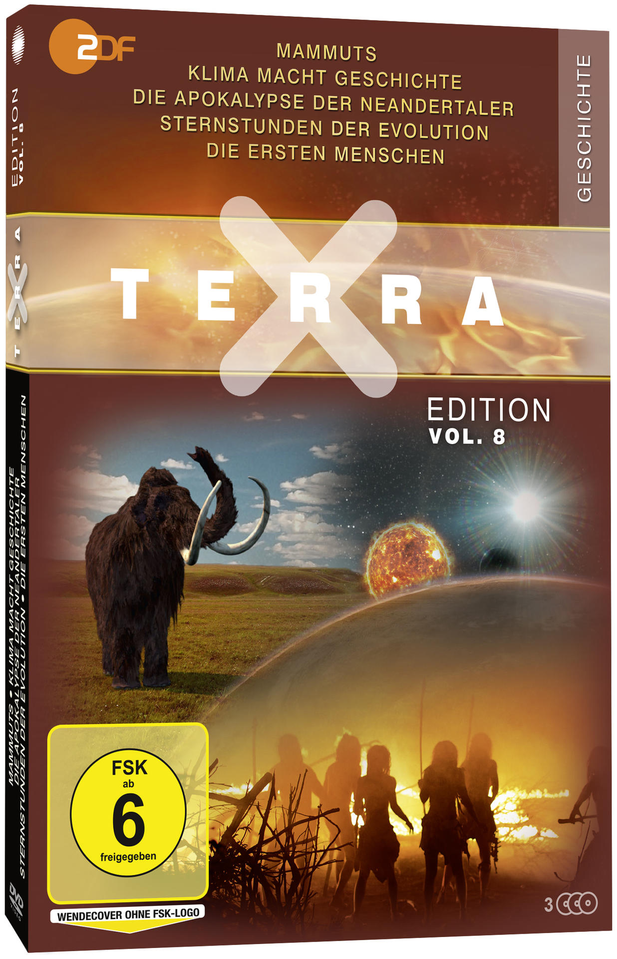 Terra X | Edition Vol. 8 Mammuts - Stars der Eiszeit / Klima macht ...