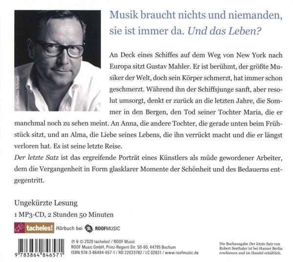 Matthias Brandt Matthias Brandt | Der Letzte Satz - (CD) Unterhaltung ...